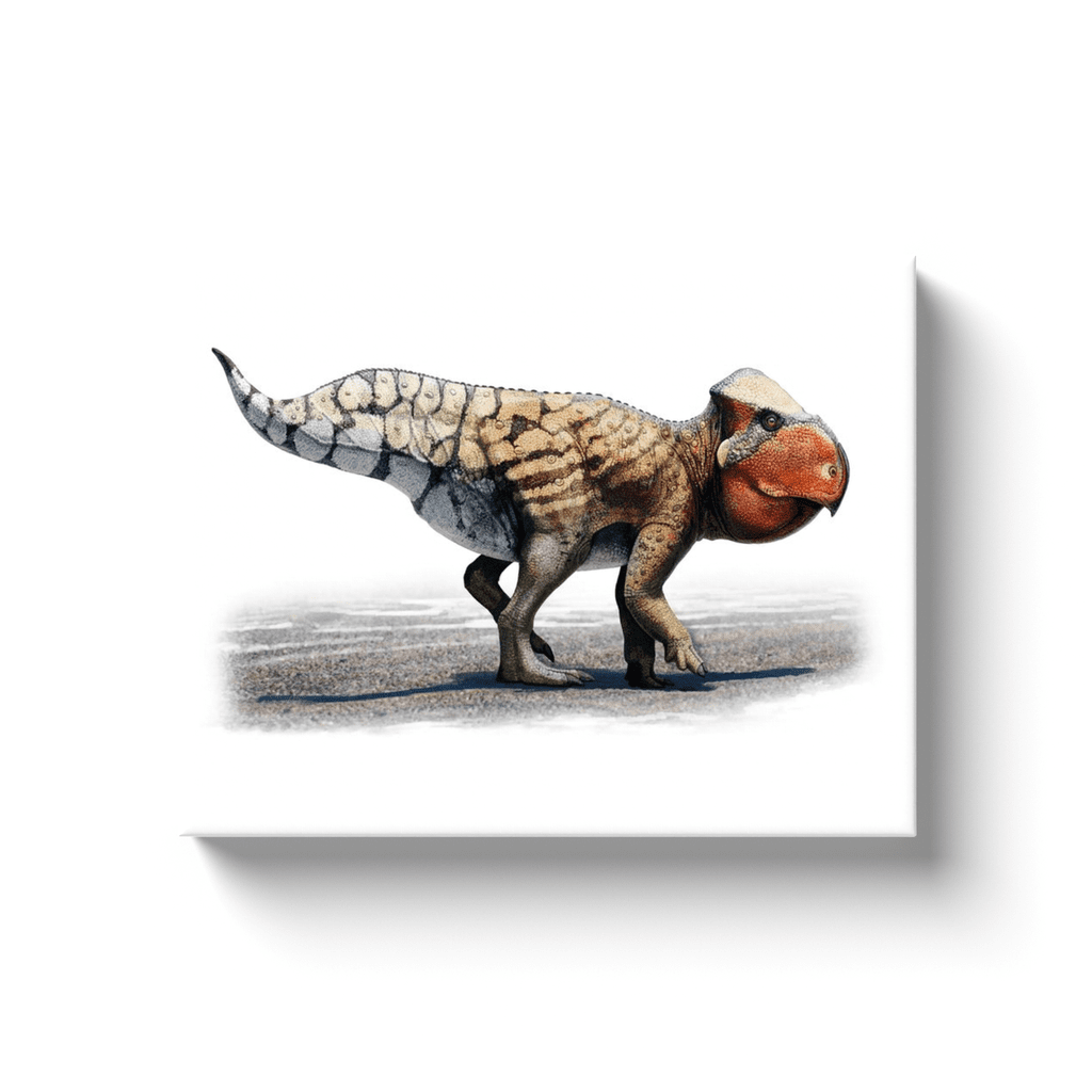 Udanoceratops Canvas Wrap Jurassic Studio